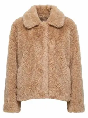 Max Mara S Faux-fur Jacket - Multicolor