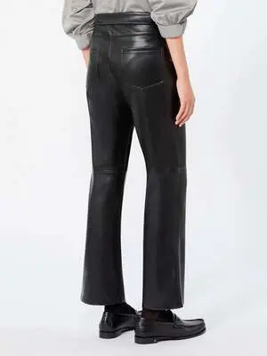 Max Mara Leather-look Pants - Multicolor