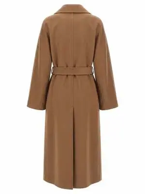 Max Mara Penelope Wool Coat - Multicolor