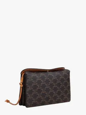 Celine Triomphe Canvas Trio Crossbody Bag