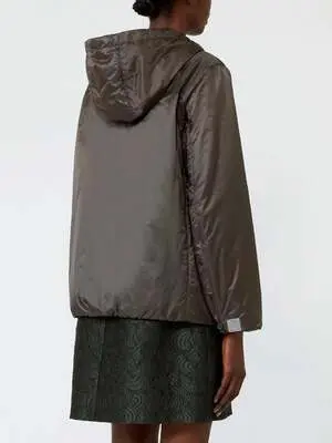 Max Mara Hooded Zip-up Jacket - Multicolor
