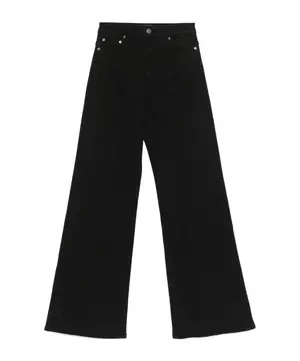 Khaite Belt-loop Jeans - Black