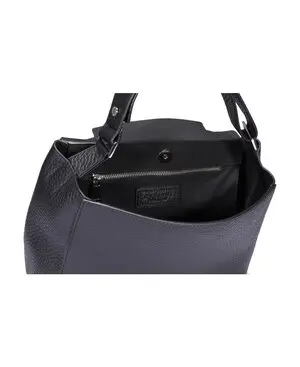 Orciani Sveva Logo Lettering Medium Shoulder Bag