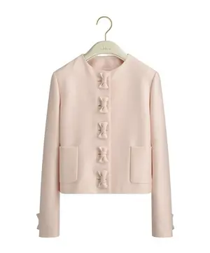 Dior Cropped Jacket - Pink