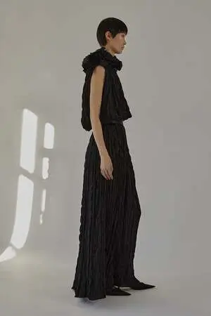 HEIRLOME Emma Top With Crinkle-pleat Ruffles