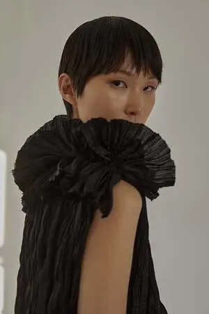 HEIRLOME Emma Top With Crinkle-pleat Ruffles