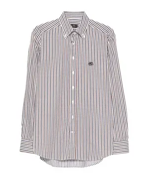 Etro Striped Button-down Shirt - White