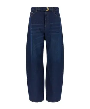 TWINSET Barrel-leg Jeans