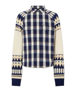 Dsquared2 Classic Check Drawstring Shirt - Multicolor