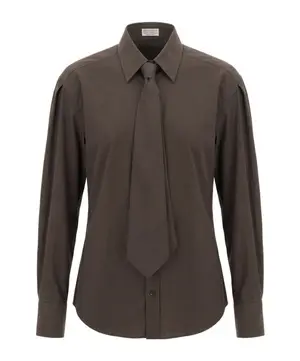 Brunello Cucinelli Long-sleeved Shirt - Black