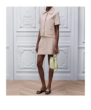Dior Macro Cannage Straight Miniskirt
