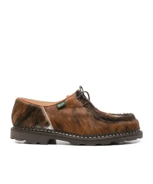 Paraboot Calf-hair Derby Shoes - Brown
