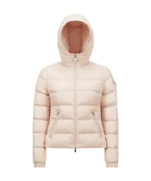 Moncler Moncler Zip-Up Padded Hooded Jacket Rose-pink