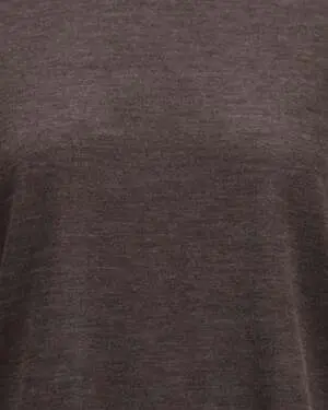 Loulou De Saison Fine-knit Cashmere T-shirt - Brown