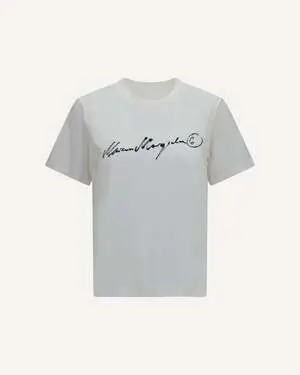 MAISON MARGIELA Central-print T-shirt Feale