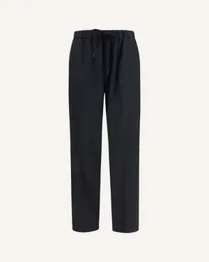 MAISON MARGIELA Drawstring Straight-leg Pants - Black