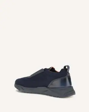 Santoni Stretch Fabric Sneakers