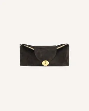 Versace Vivian Suede Pouch