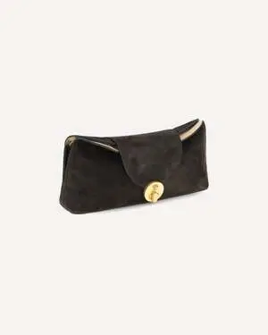 Versace Vivian Suede Pouch