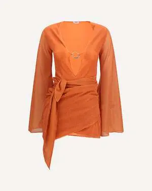Oseree Luière Pareo Dress Feale - Orange