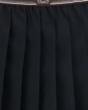 Versace Medusa '95 Pleated Skirt - Black