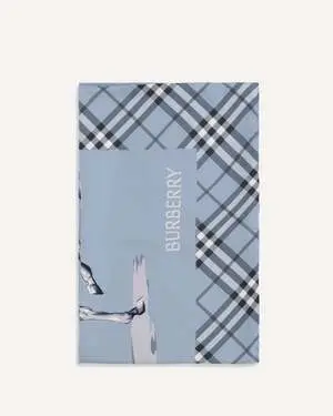 Burberry Archive Knight Scarf - Blue