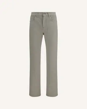 Versace Tapered Denim Jeans - Cream