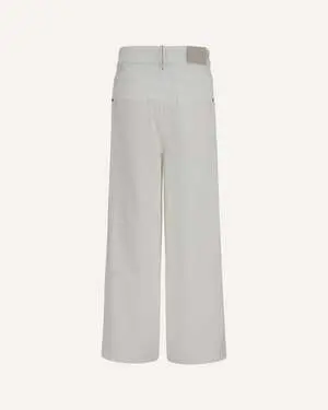 Brunello Cucinelli High-rise Palazzo Jeans