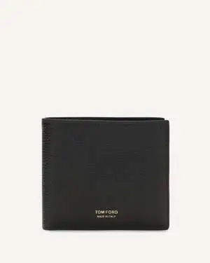 TOM FORD Printed Bifold Wallet - Black