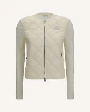 Burberry Quilted Knit Cardigan Feale
