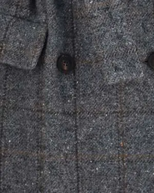 Brunello Cucinelli Long Alpaca-blend Coat With Belt