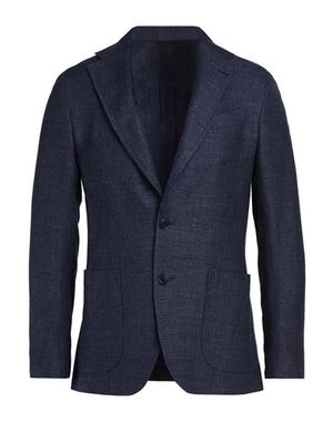 TOMBOLINI Blazer Size Wool, Linen, Cotton