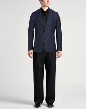 TOMBOLINI Blazer Size Wool, Linen, Cotton