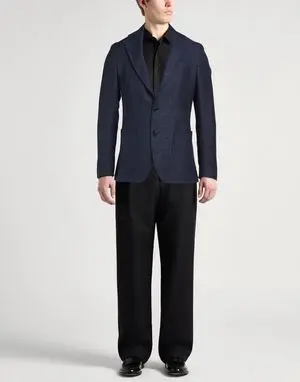TOMBOLINI Blazer Size Wool, Linen, Cotton