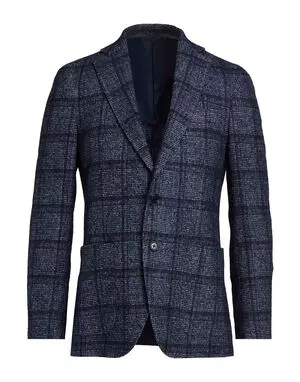 TOMBOLINI Blazer Midnight Size Viscose, Wool, Polyester, Polyamide, Stipa Tenacissima