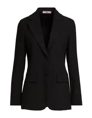 CARLA G. Blazer Size Acetate, Viscose, Elastane