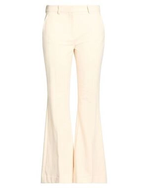 CIRCOLO 1901 Flared Cotton Elastane Pants - Cream