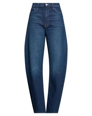 MOTHER Jeans Size Cotton, Elastane - Blue