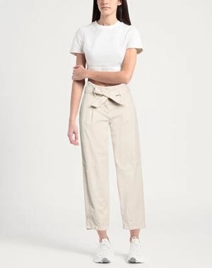 MANILA GRACE Wide-leg Cotton And Elastane Pants