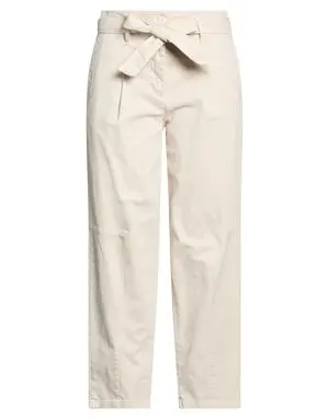 MANILA GRACE Wide-leg Cotton And Elastane Pants