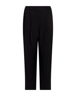MANILA GRACE Tapered Pants In Viscose And Elastane - Black
