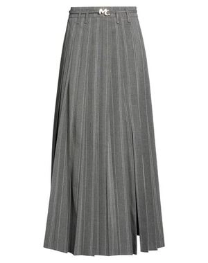 MANILA GRACE Maxi Skirt Size Polyester, Viscose, Elastane - Grey