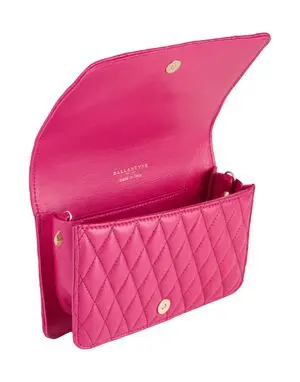 BALLANTYNE Quilted Leather Crossbody Bag With Chain Strap