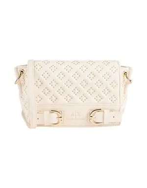 Armani Exchange Cross-body Bag Ivory Polyester