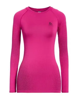 ODLO Recycled Polyester Base Layer Long Sleeve T-shirt - Garnet