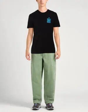 BIKKEMBERGS T-shirt Size Cotton, Elastane