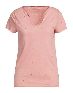 Zadig&Voltaire T-shirt Size Polyester, Cotton, Linen - Pink