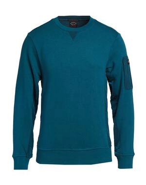 Paul & Shark Sweatshirt Deep Teal Size Cotton - Green
