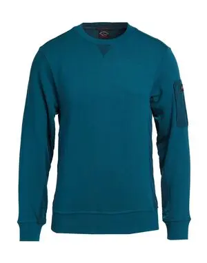 Paul & Shark Sweatshirt Deep Teal Size Cotton