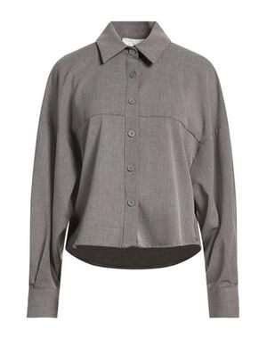 KAOS Woman Shirt Grey Size 2 Polyester, Viscose, Elastane Grey